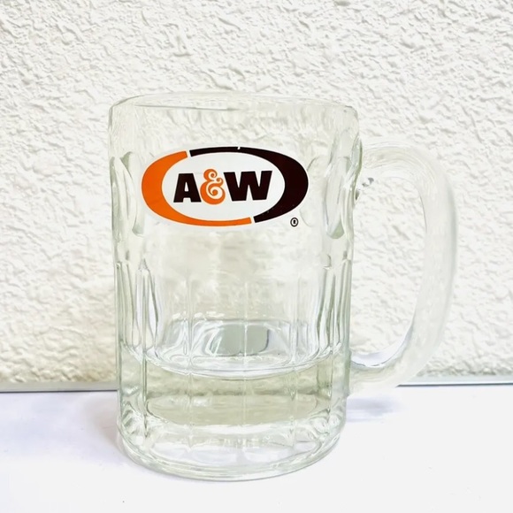A&W | Dining | Vintage Aw Root Beer Mini Oval Logo Aw Original ...